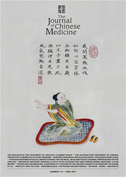 The Journal of Chinese Medicine & Traditional Chinese Medicine
